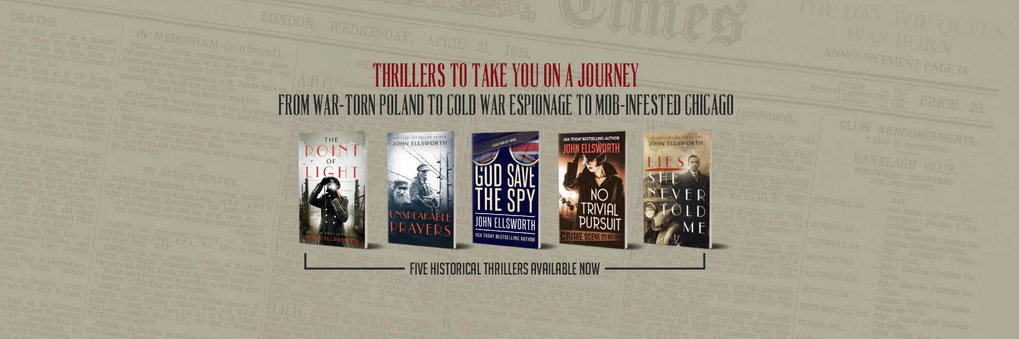 John Ellsworth Books - John Ellsworth Books